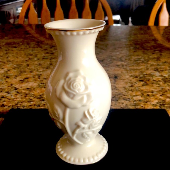 Lenox | Accents | Vintage Lenox Porcelain And 24k Gold Bud Vase | Poshmark